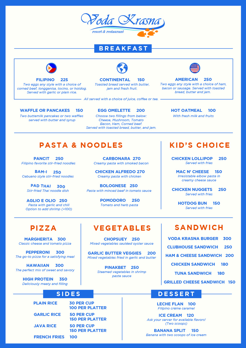 Dining – Voda Krasna